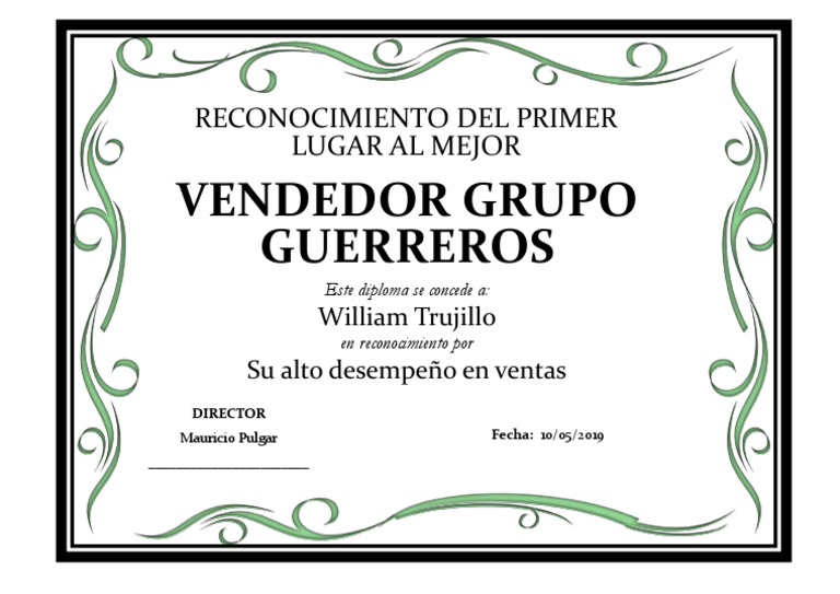 Ejemplo Reconocimiento | PDF