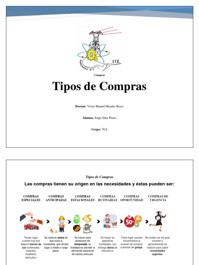 Tipos de Compras | PDF