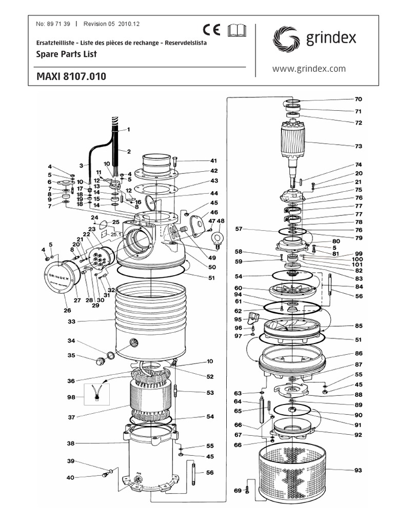 Grindex Maxi 8107.010 | PDF | Materiales de construcción | Ingeniería ...