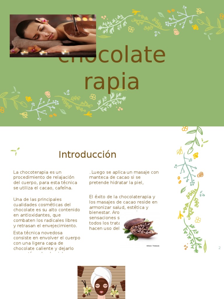 CHOCOLATERAPIA | PDF | Chocolate | Piel