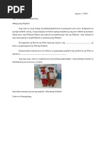 Certificate of Appreciation-Final Template - Tagalog-Edited | PDF