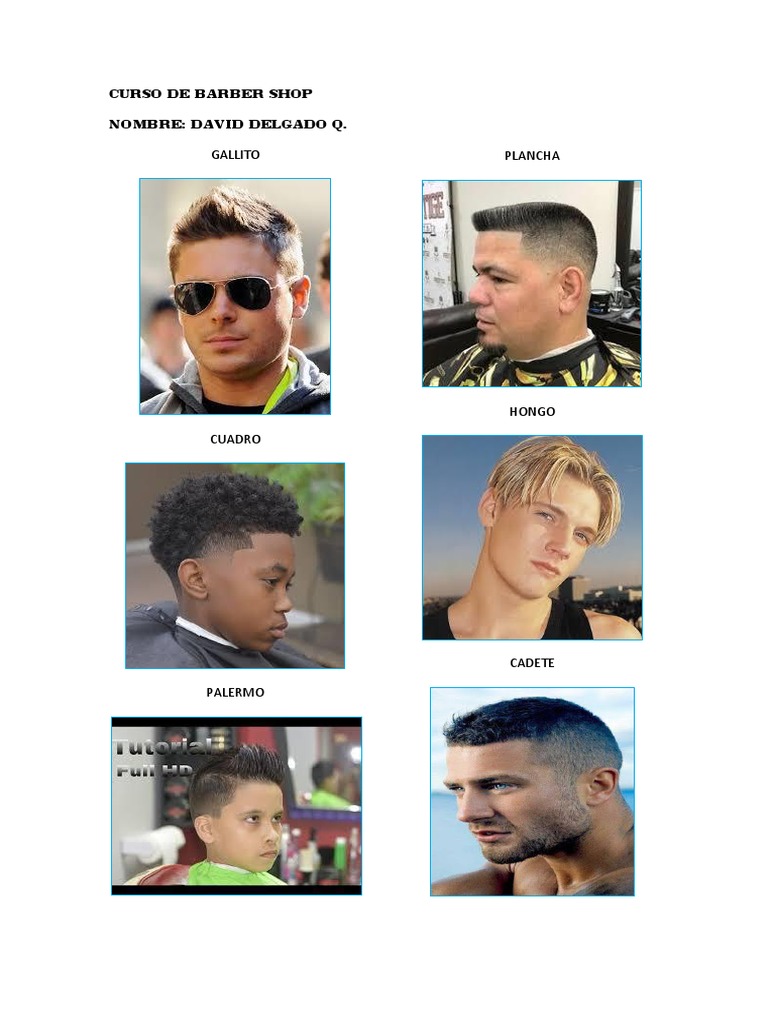 Curso de Barber Shop | PDF | Cocina, comidas y vino | Estudios de ...