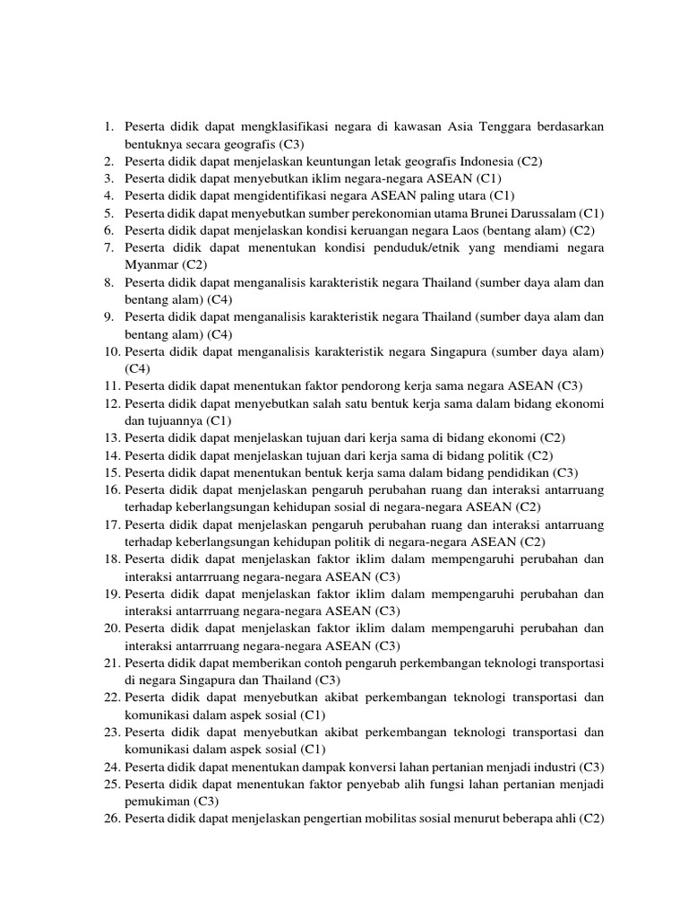 Soal Uts Ips Kelas 8 | PDF