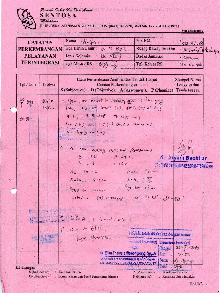 Evaluasi Berkala Pada CPPT PDF | PDF