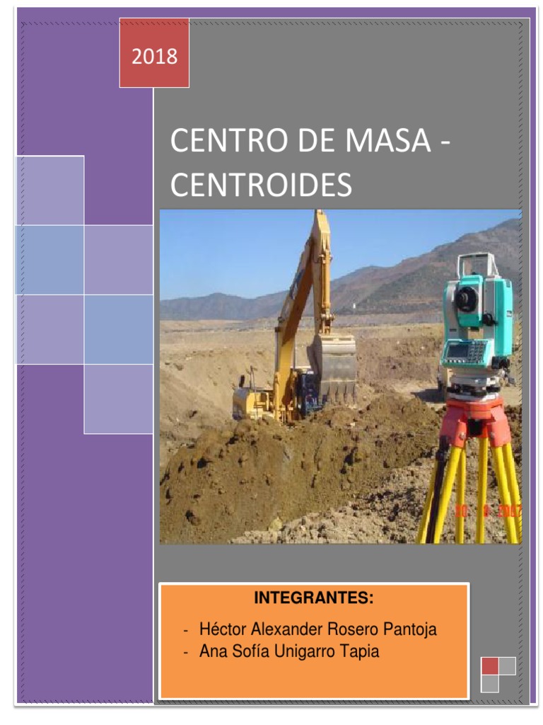 Centroides y Centros de Masa | PDF | Masa | Centro de masa