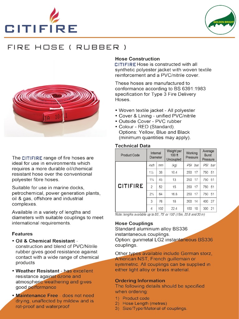 Citifire Fire Hose | PDF