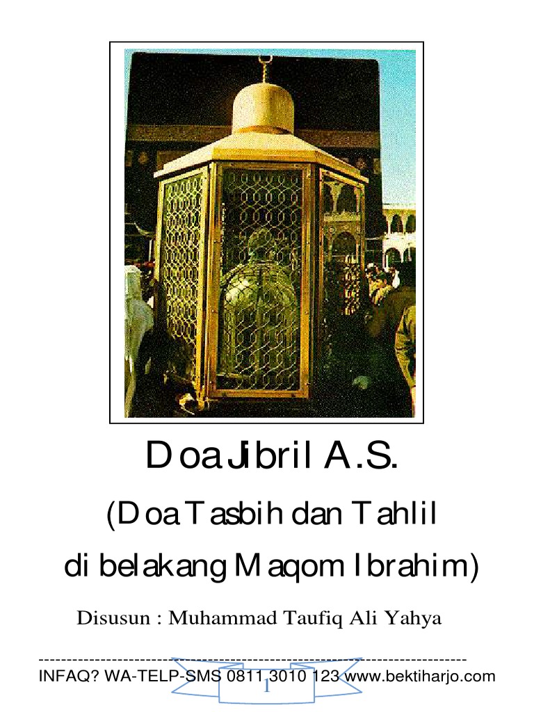 Doa Jibril Lengkap PDF | PDF