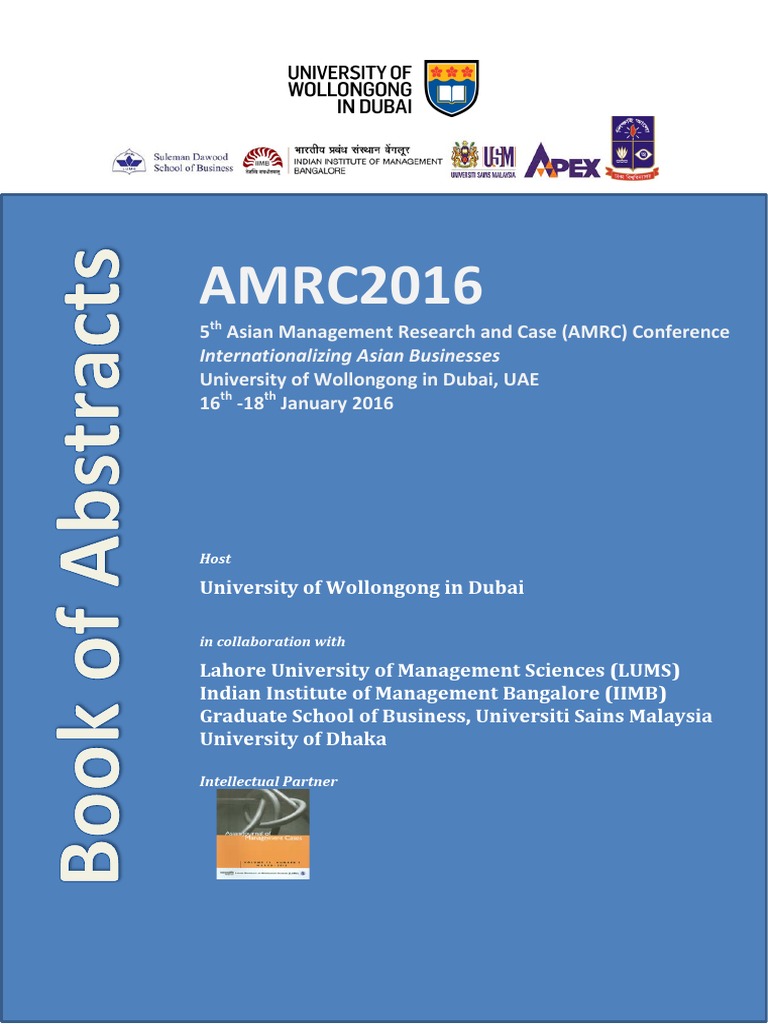 Book of Abstracts - Updated PDF | PDF | Performance Appraisal | Public ...