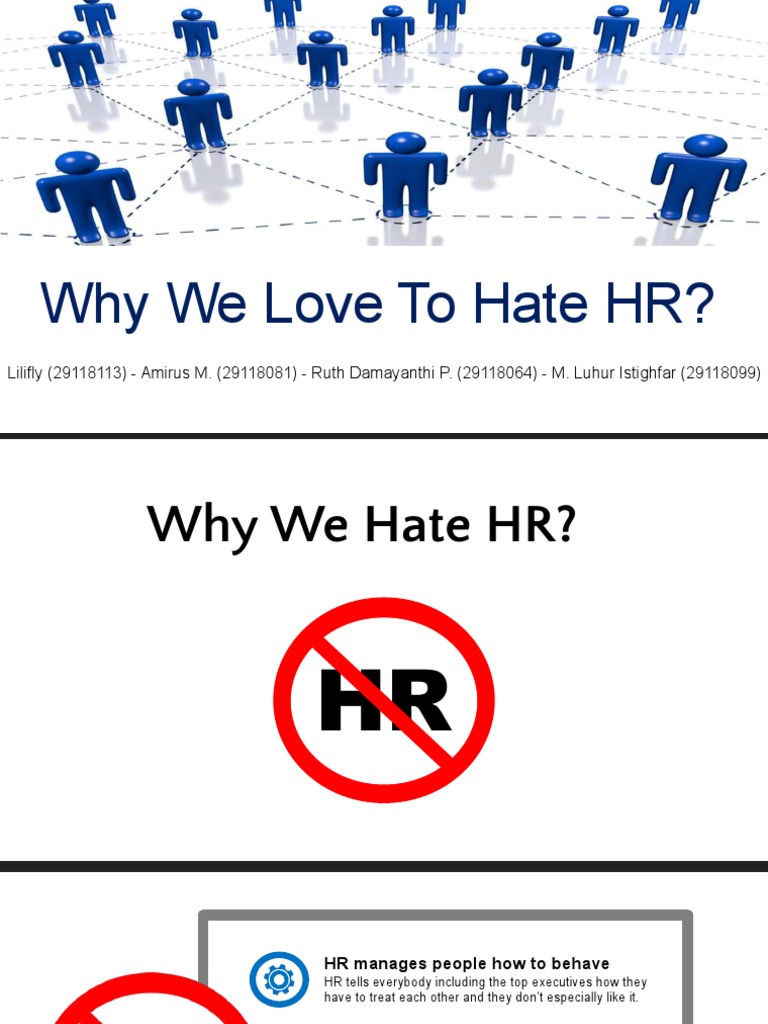 Why We Initially Hate but Eventually Love HR | PDF | Recruitment ...