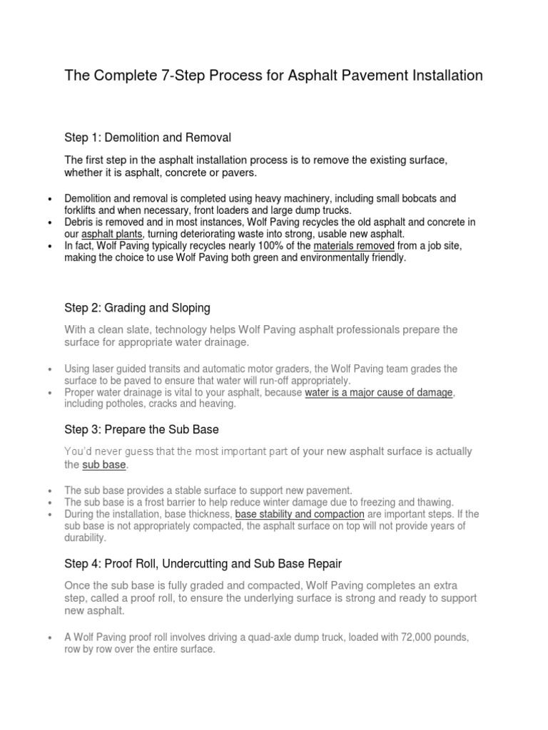 Asphalt Procedure | PDF | Road Surface | Asphalt