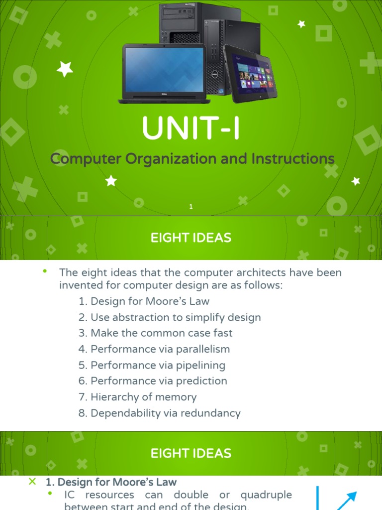 Unit-I: Computer Organization and Instructions | PDF | Computer Program ...