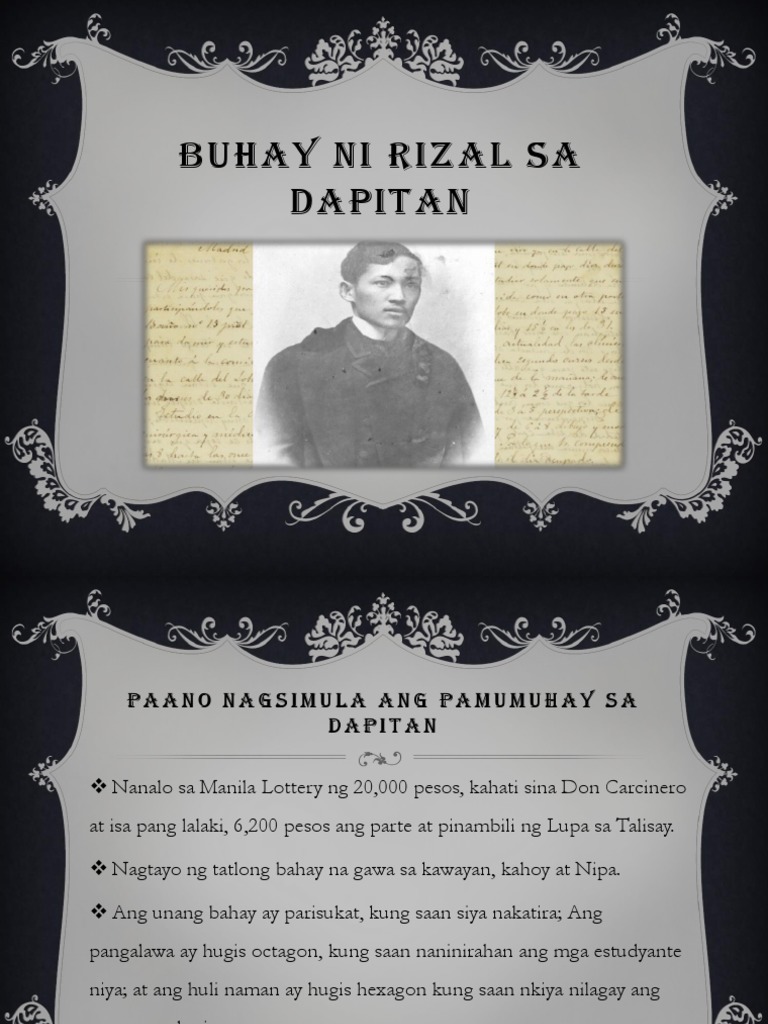 Buhay Ni Rizal Sa Dapitan | PDF