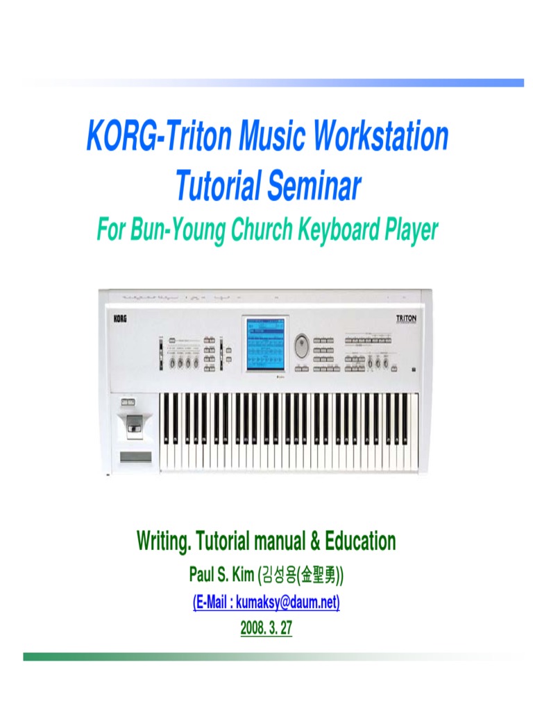 KORG Triton | PDF