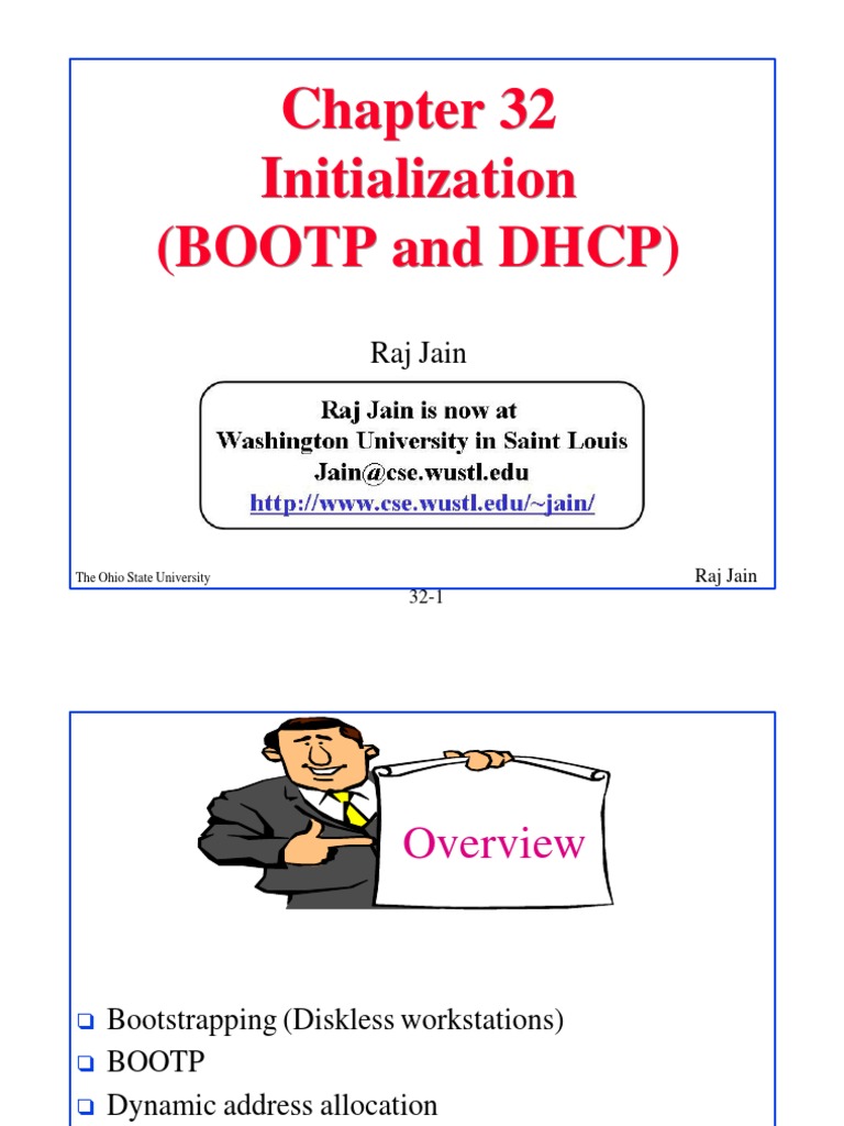 Initialization (Bootp and DHCP) | PDF | Ip Address | Internet Protocol Suite