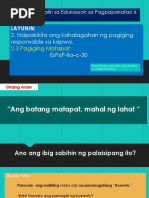 Esp 6 Worksheet | PDF