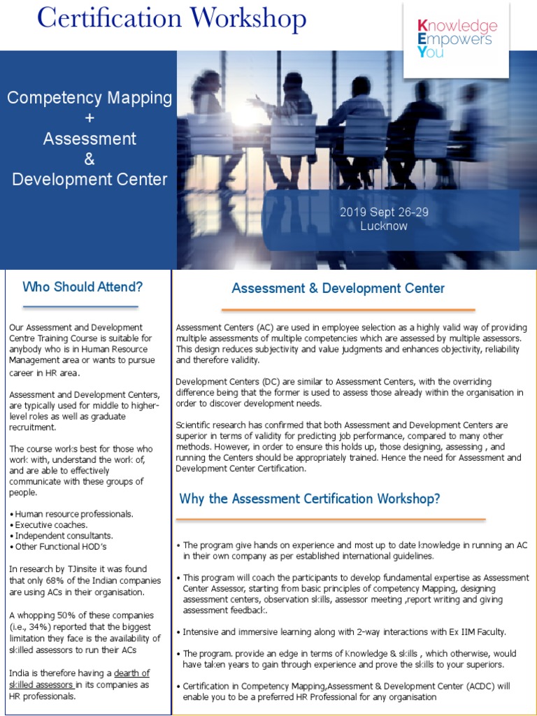 Competency Mapping + Assessment & Development Center | Download Free ...