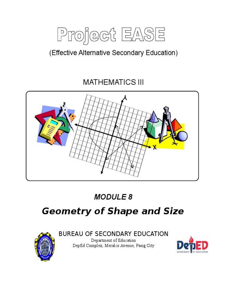 Module 8 - Geometry of Shape and Size | PDF | Volume | Sphere