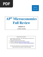 AP Micro Unit 1 Practice Questions | PDF | Factors Of Production ...