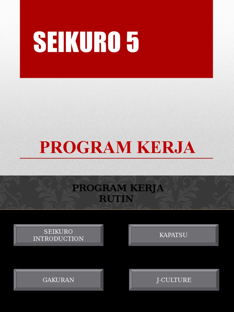 Dokumen - Tips - Contoh Program Kerja Ekstrakurikuler Jepang | PDF | Seni