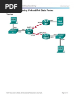 12.9.1 Implement A Subnetted IPv6 Addressing Scheme | PDF | I Pv6 | Computer Science
