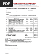 CCTV Installation Certificate | PDF