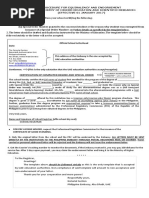 Request Letter Tor | PDF