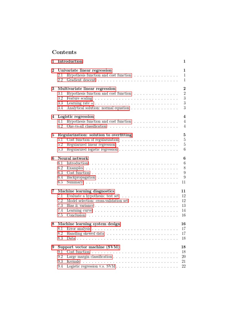 Machine Learning Summary | Download Free PDF | Machine Learning ...
