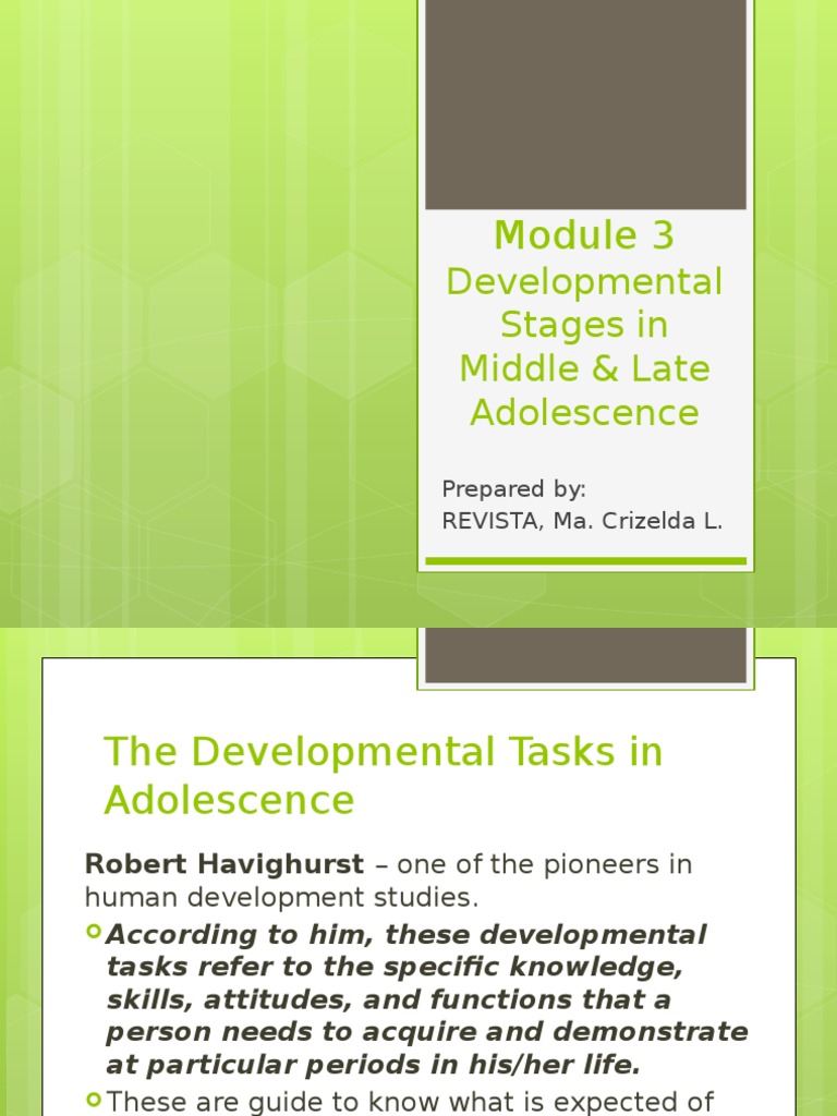MODULE 3 Personal Development SHS | PDF | Developmental Psychology ...