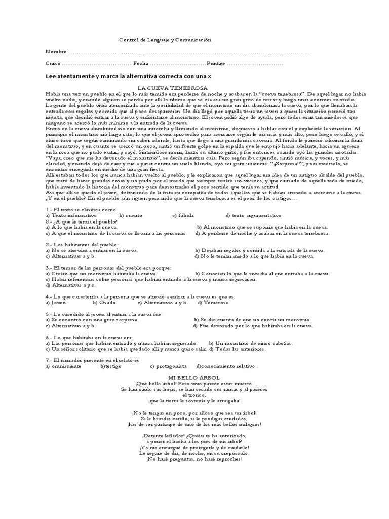 La historia de la cueva misteriosa | PDF | Influenza | Narración