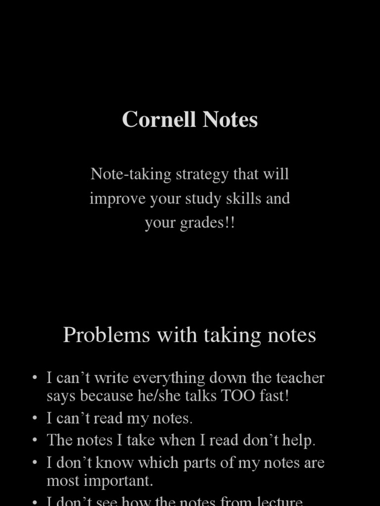 Cornell Notes Strategy | PDF | Chlorophyll | Photosynthesis