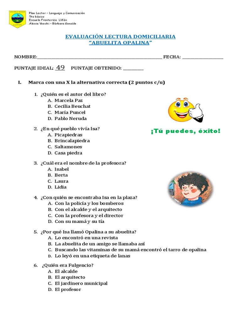 Abuelita Opalina Pdf