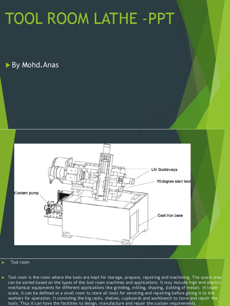 Tool Room Lathe | PDF | Mill (Grinding) | Machines