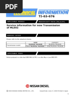 FUSO Service Manual | PDF | Axle | Manufactured Goods