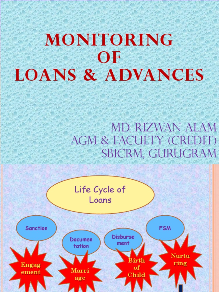 Monitoring Tools - Loans and Advances | PDF | Financial Transaction ...