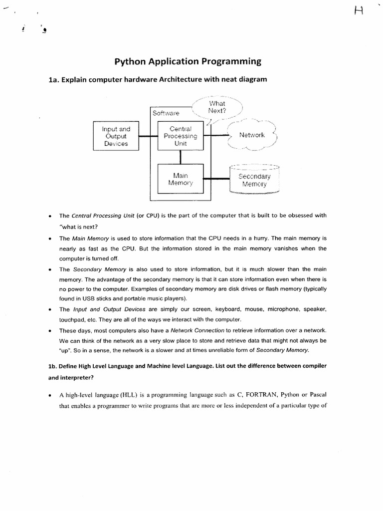 Python Model Soultion 1 | PDF
