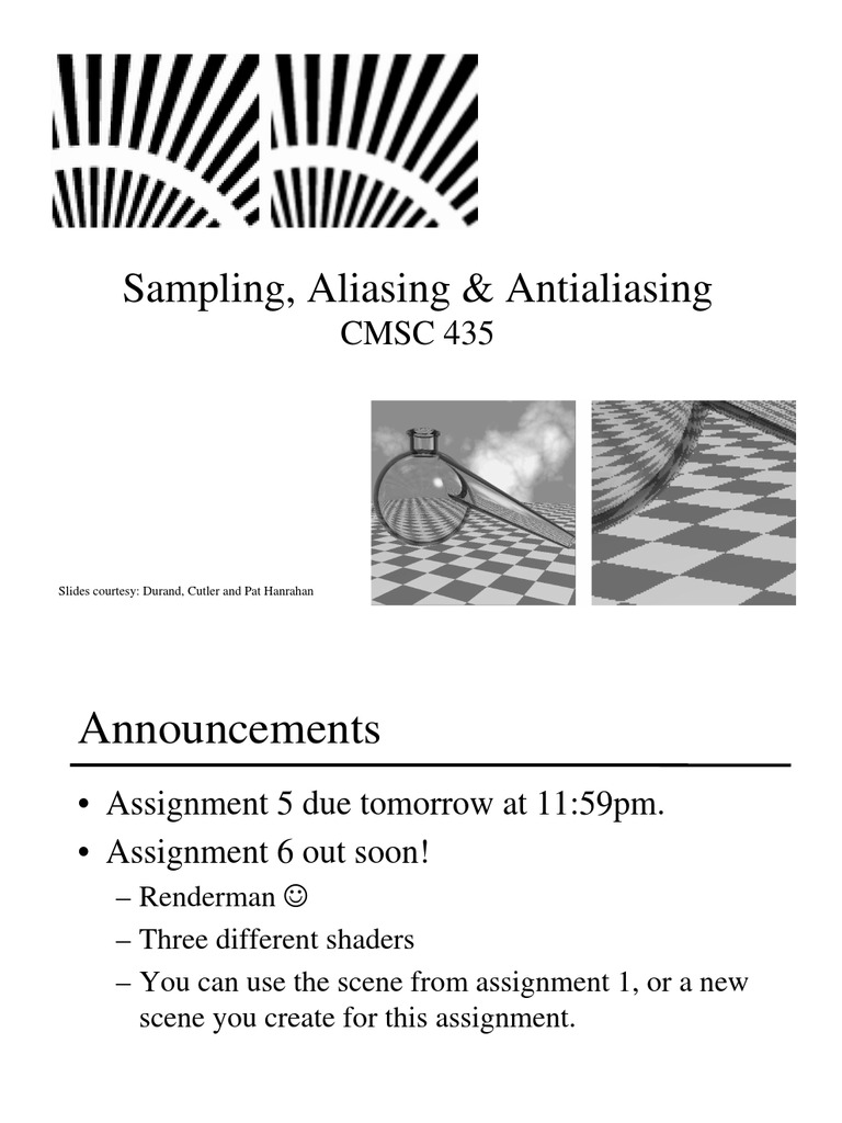 Anti Aliasing Sampling Signal Processing Fourier Transform