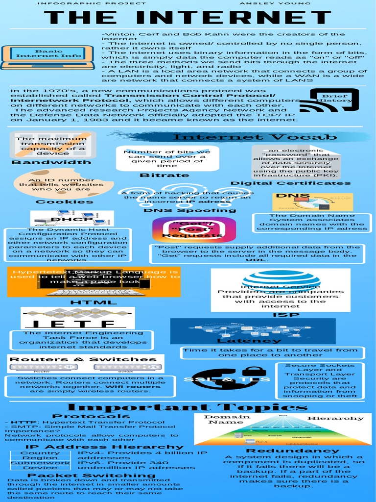 Infographic Project | PDF | Internet Protocol Suite | Computer Network
