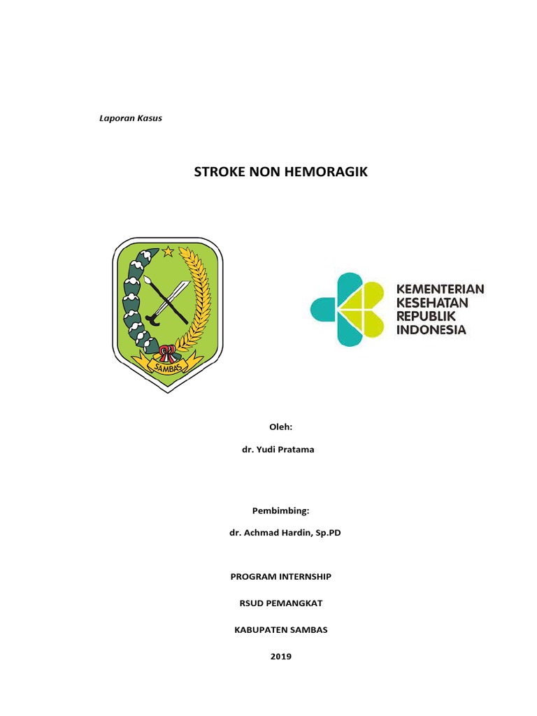 Lapsus Stroke Non Hemoragik | PDF