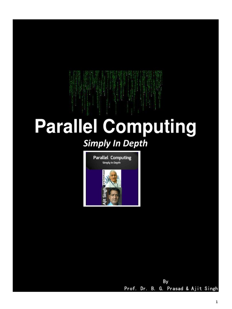 Parallel Computing Simply in Depth by Ajit Singh PDF | PDF | Parallel Computing | Central ...