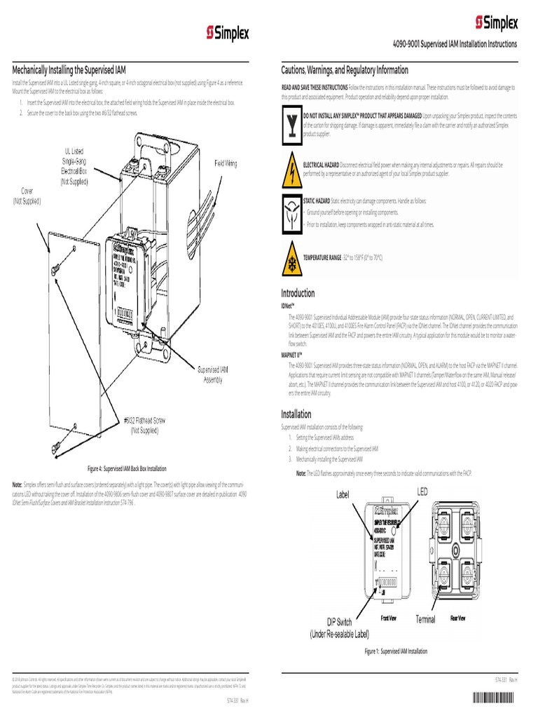 4090-9001 Manual Installation | PDF | Switch | Electrical Wiring