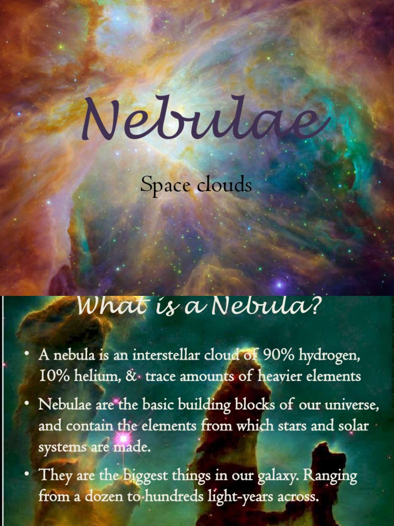 Nebulae: Space Clouds | PDF | Science & Mathematics
