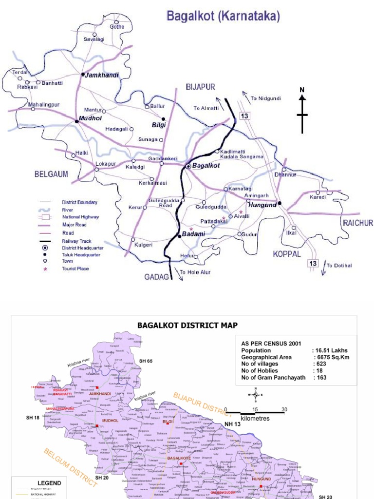 Badami Map | PDF