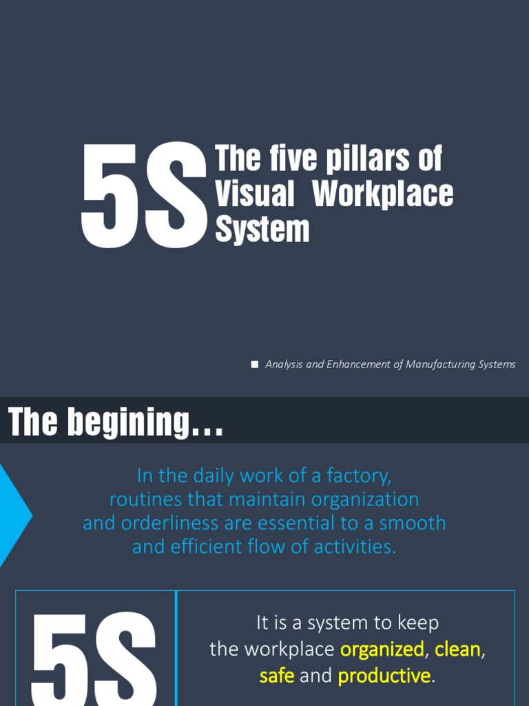 5S Visual Workplace | PDF | Business