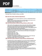 Aberdare Cable Selection Chart | PDF | Technology & Engineering