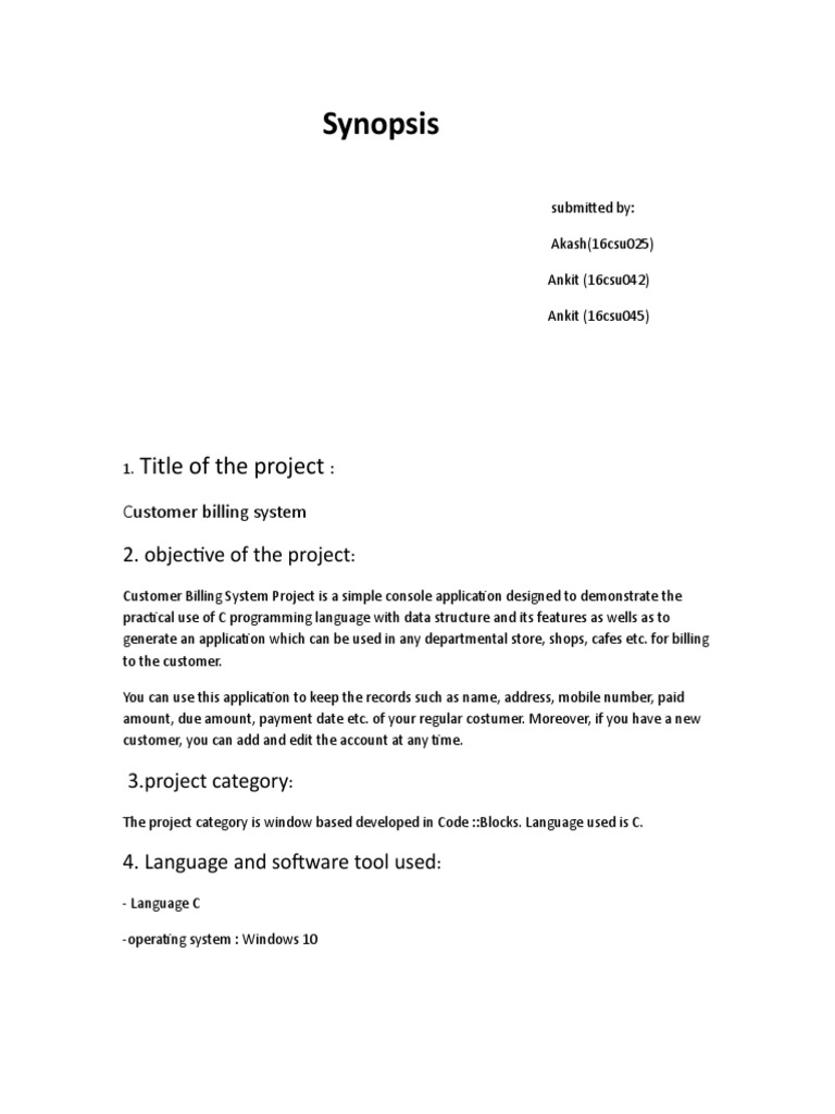 Customer Billing System in C | PDF | Subroutine | C (Programming Language)