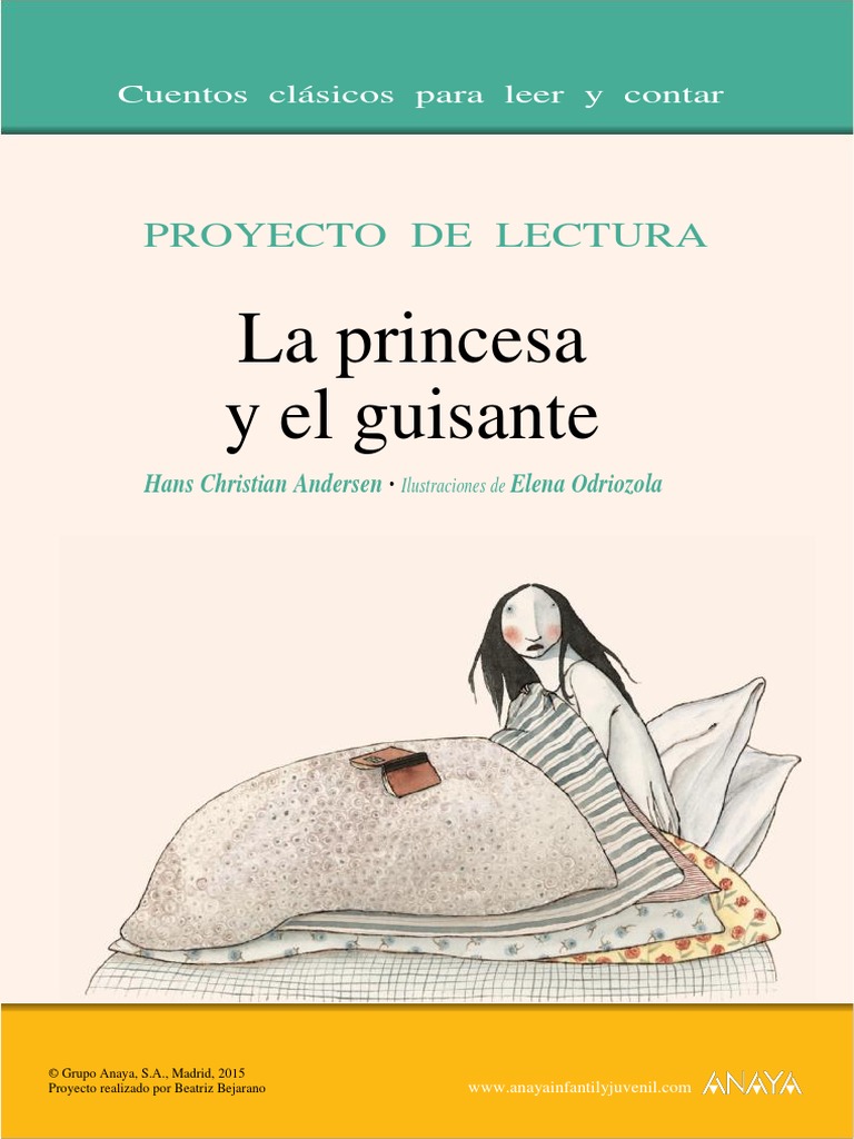 La Princesa y El Guisante Guia Libro | PDF | Hans Christian Andersen