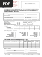 Blood Requisition Form | PDF | Serology | Clinical Medicine