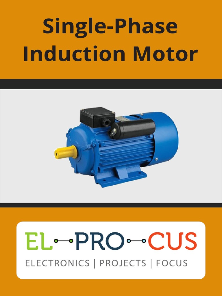 White Paper Single Phase Induction Motor PDF | PDF