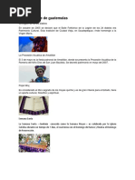 10 Patrimonios Culturales de Guatemala | PDF | Guatemala | Civilización maya