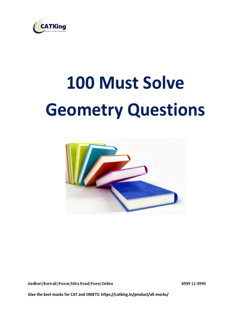 Geometric Questions | PDF | Circle | Triangle